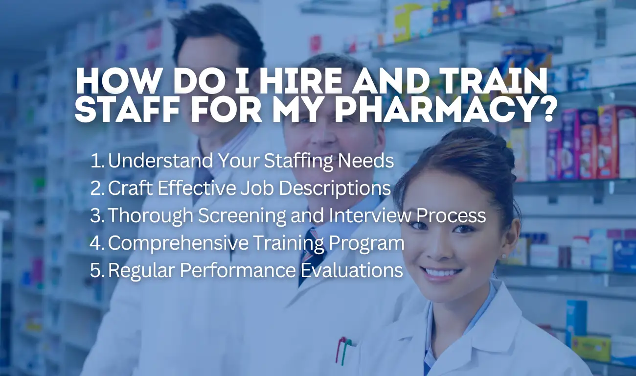 How Do I Hire and Train Staff for My Pharmacy?